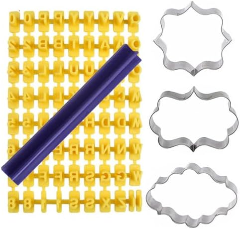 Molde De Fondant De Letras,Alfabeto De Galletas,Sello De Galletas,Galletas Letras Numeros,Molde ...