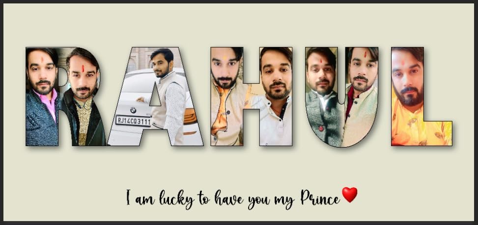 All in One Name Collage Photo Frames, Best Customized Gifts ...