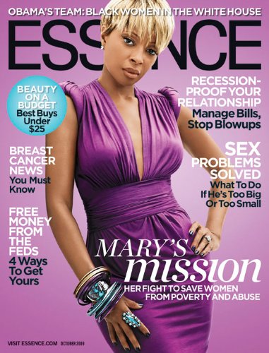 Essence Magazine: Mary J. Blige (October 2009): Amazon.com: Books