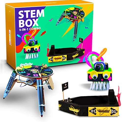 Buy Avishkaar Robotics Starter Kit, 100-in-1 DIY STEM Metal Kit ...