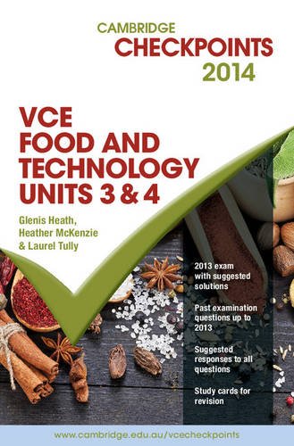 Cambridge Checkpoints VCE Food Technology Units 3 and 4 2014: Buy ...