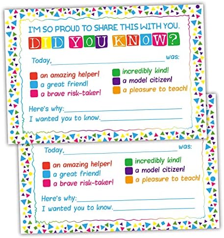 Amazon.com : Positive Postcards, Teacher Postcards, Motivational Thank ...