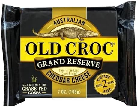 Amazon.com: Old Croc Grand Reserve Cheddar Cuts, 7 OZ, 12 Pack ...