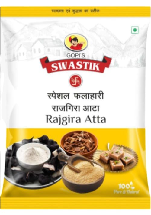 Swastik Rajgira Atta/Amaranth Flour - 500g | Gluten-Free | Rich in ...