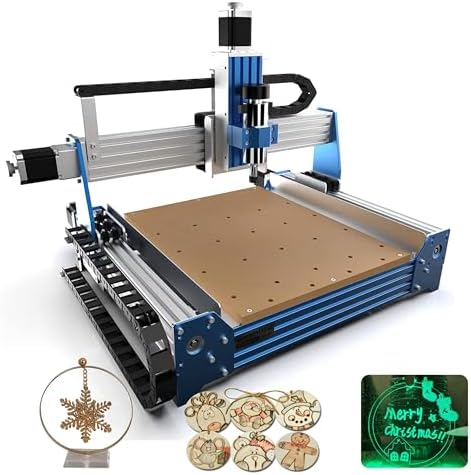FoxAlien Masuter Pro CNC Router Machine, Upgraded 3-Axis All-Metal ...