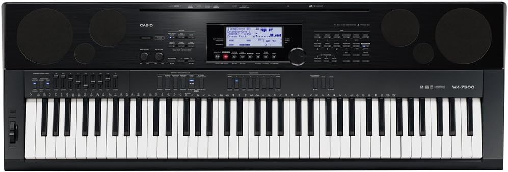 Amazon.com: Casio WK6500 76 Key Touch Sensitive Workstation Keyboard ...