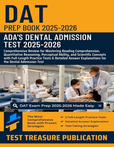 DAT Prep Book 2025-2026: Comprehensive Review for Mastering Reading ...