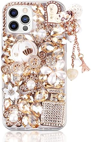 Amazon.com: for iPhone 14 Pro Max Bling Glitter Case,Luxury Shiny ...