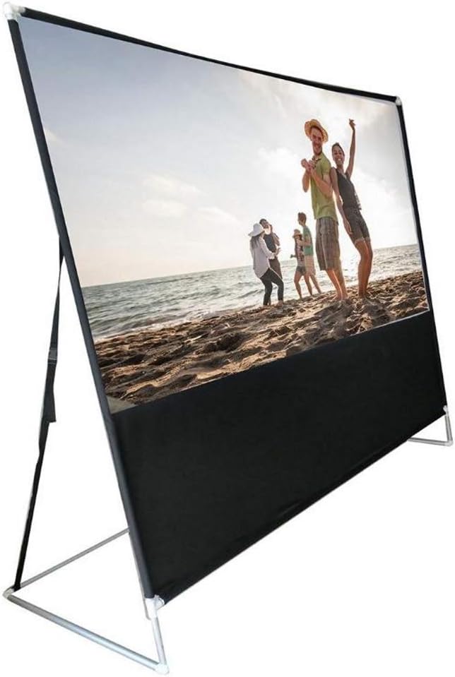 Amazon.com: RCA Indoor Outdoor 100" Diagonal Portable Projector Screen ...