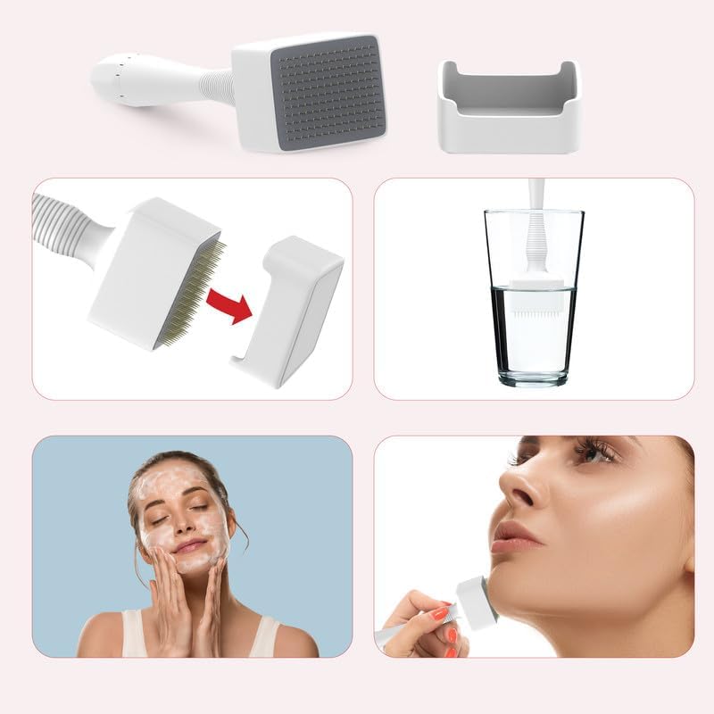 ETTA Adjustable Microneedling Derma Stamp, Derma Roller Alternative ...