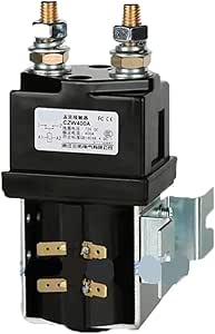 Amazon.com: PKJVOQDA CZW 400A DC Contactor one Normally Open Relay 12V 24V 36V 48V 60V 72V 84V ...