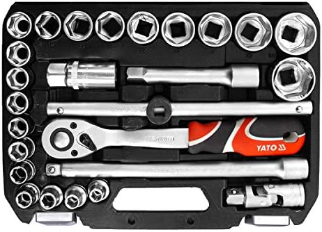 Eastman Sockets Set Of 24 Pcs, (12.7) 1/2 Inch Sq Drive, Bmc Pack ...