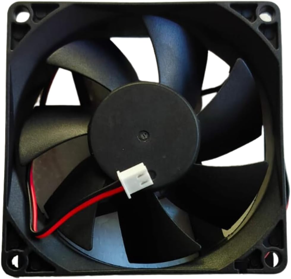 TM&W-DC 12v cooling fan Size 80x80x25mm DC12V 0.16A 3200 RPM Brushless ...