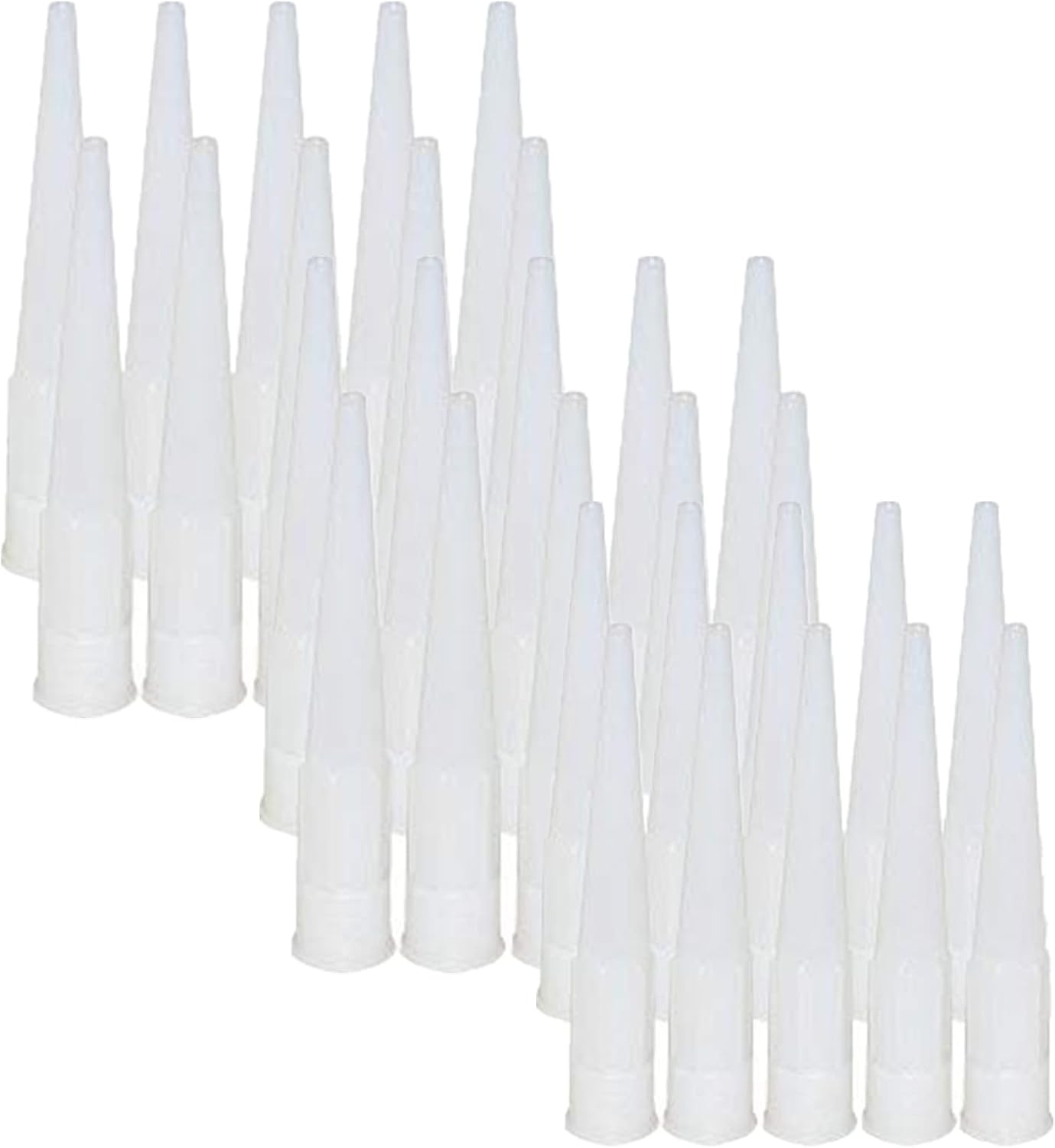 JinYu Plastic Caulking Gun Extender Caulk Nozzle Tip Tool for Sausage ...