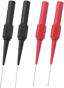 HomeSoGood 4PCS 0.7mm/0.02inch Test Probe Pins,Multimeter Test Lead ...