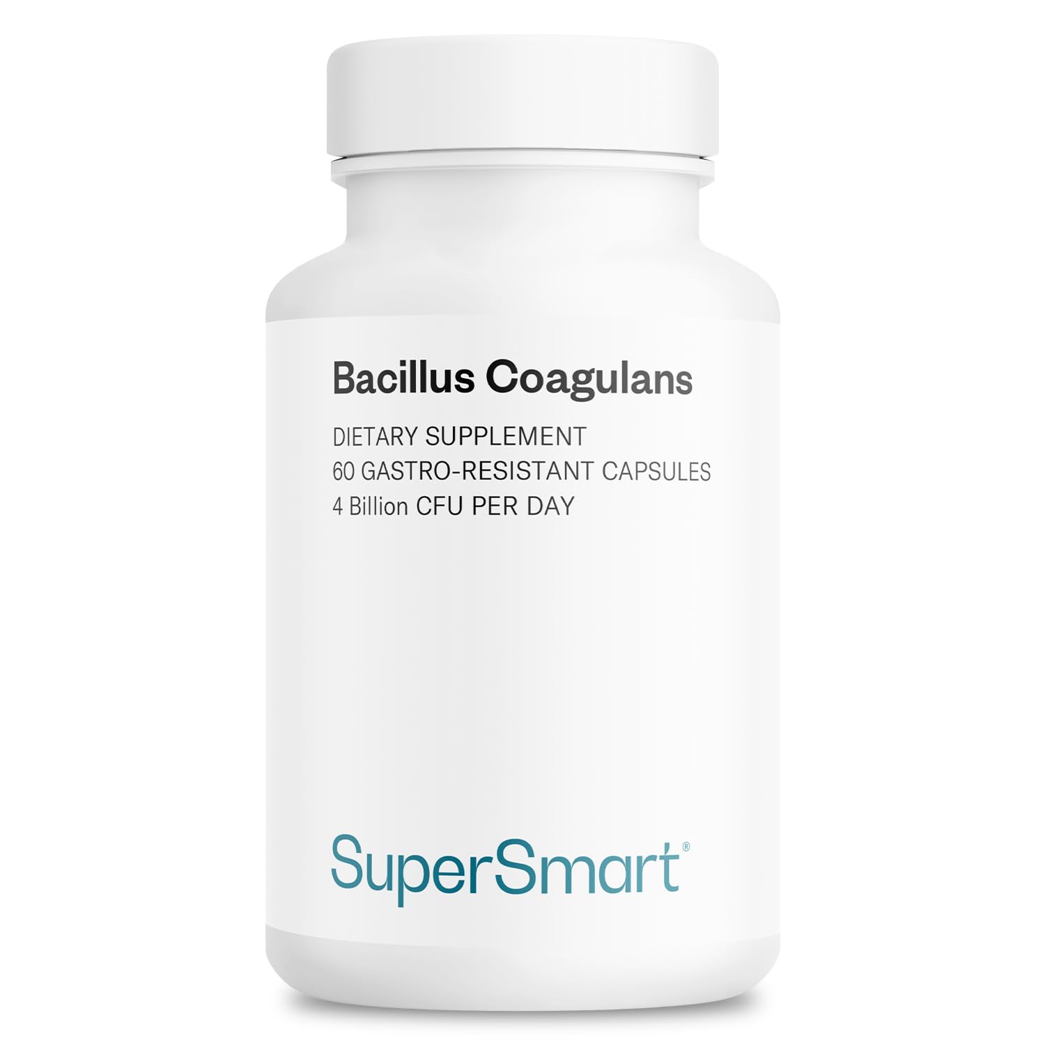 Amazon.com: Supersmart - Bacillus Coagulans Probiotic 4 Billion CFU per ...