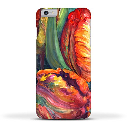 FUNKYLICIOUS iPhone 6 Plus Back Cover Tulips Design (Multicolour ...