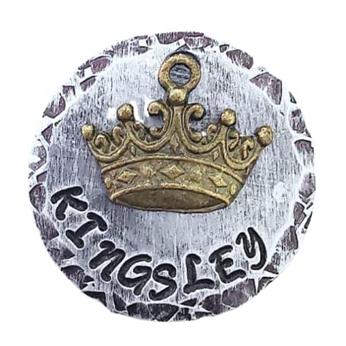 Amazon.com: Dog Tag, Crown Dog Tag, Pet ID Tag, King Dog Tag, Royal Pet ...