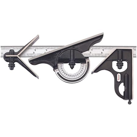 Stainless steel t square ruler Adjustable sliding combination Square ...