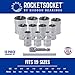 Amazon.com: ROCKETSOCKET | 13 Piece Impact Grade Extraction Socket Set ...