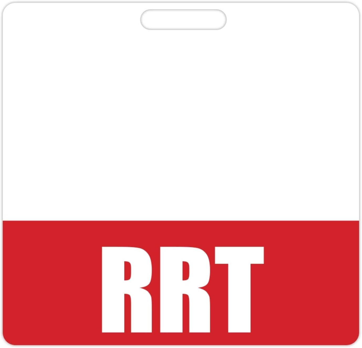 Amazon.com : RRT Badge Buddy (Red) - Horizontal Heavy Duty Badge Tags ...