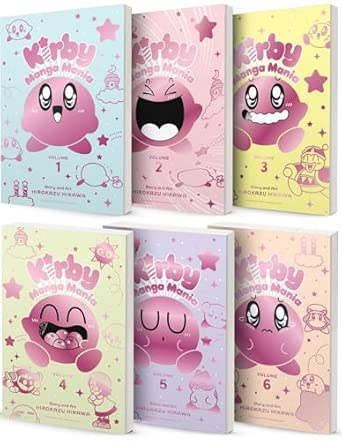 Amazon.com: Kirby Manga Mania 6-book Collection Set Vol 1-6 by Hirokazu ...