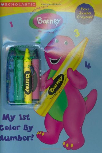 Barney My First Color By Numbers: My 1st Color By Number!: West, Tracey ...