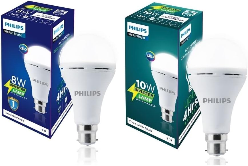 Buy PHILIPS 14W Emergency LED Bulb | Stellar Bright B22 Inverter LED ...