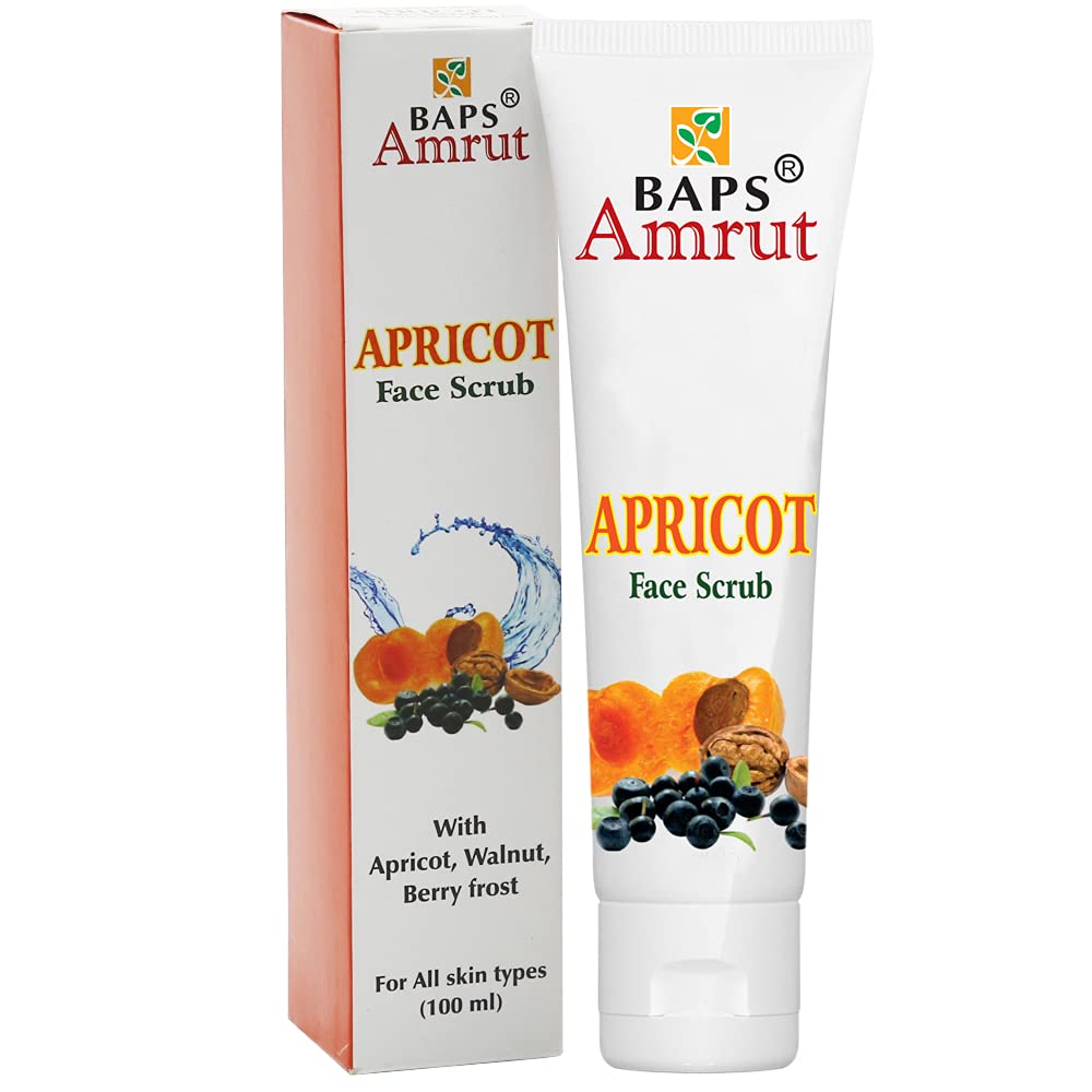 Buy BAPS Amrut Apricot Face Scrub 100ml Online at Low Prices in India ...