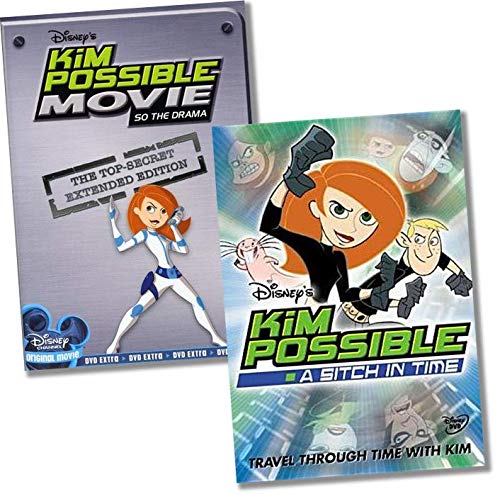 Amazon.com: Kim Possible 2 New DVDs - Complete Disney Cartoon TV Movie ...