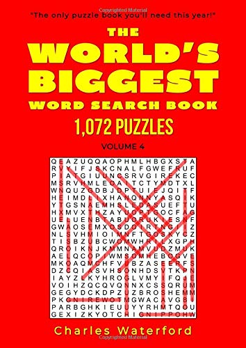 The WORLD'S BIGGEST Word Search Book: 1,072 Puzzles (Volume 4 ...