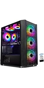 STGsivir PC Gamer Fixe,Ordinateur Gaming,RTX 2060 Super,Core i5-10400F ...