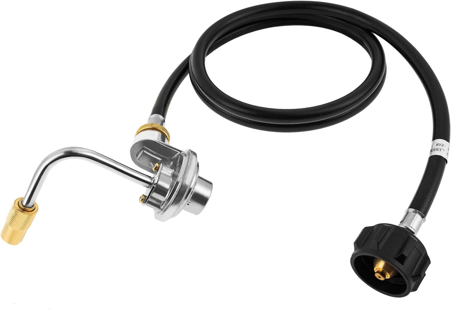 DcYourHome 6FT Propane Adapter Hose, 1lb to 20lb Converter w/Gas ...