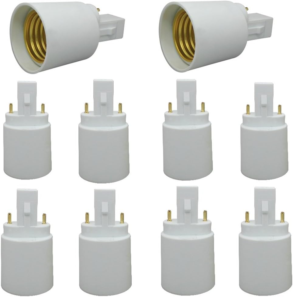 G23 to E27/E26 2-Pin Light Sockets Adapter, Light Bulb Socket, Bulb ...