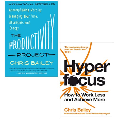 The Productivity Project, Hyperfocus 2 Books Collection Set By Chris ...