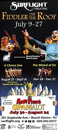 SURFLIGHT THEATRE /BEACH HAVEN NEW JERSEY /BROCHURE: NEW JERSEY, NEW ...