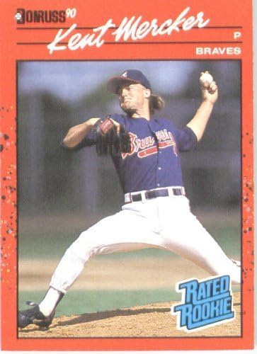 Amazon.com: 1990 Donruss Baseball Card #31 Kent Mercker : Collectibles ...