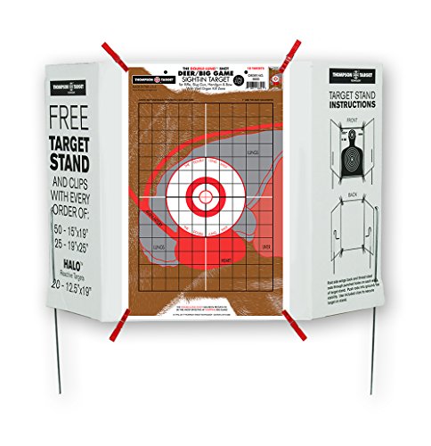Life Size Deer Vital Organ Sight in - Paper Hunting & Shooting Targets ...