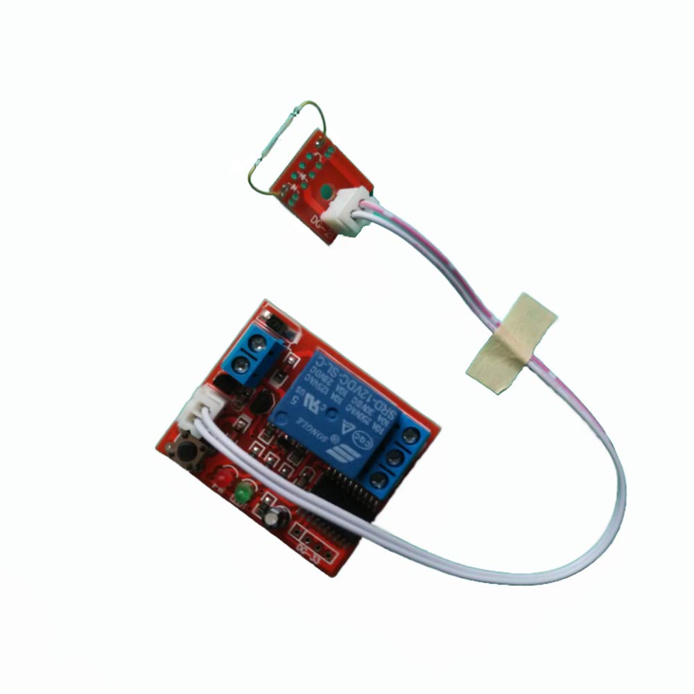 Amazon.com: Taidacent 12V Reed Switch Self-Locking Relay Module ...