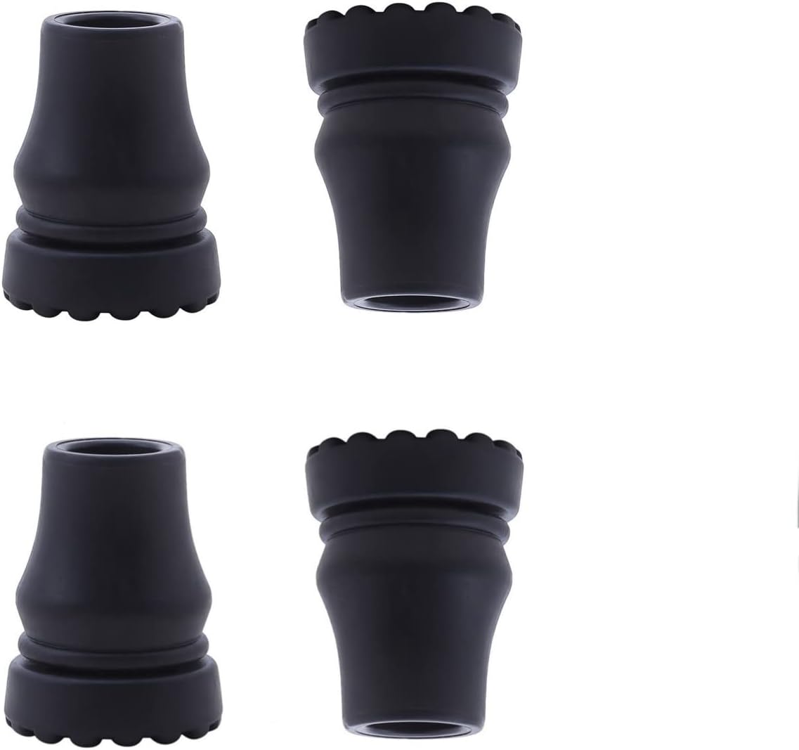 Amazon.com: Rubber Cane Tips Assorted Sizes, Walking Cane Tips ...