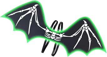 Amazon.com: HSCTEK Light Up Bat Wings Adult Kids, Led Black Bat Wings ...