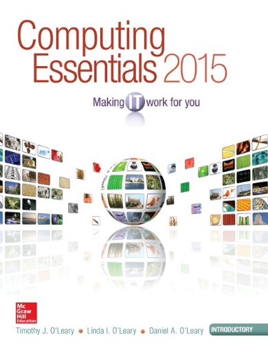 Amazon.com: Computing Essentials 2015 Introductory Edition with Connect ...