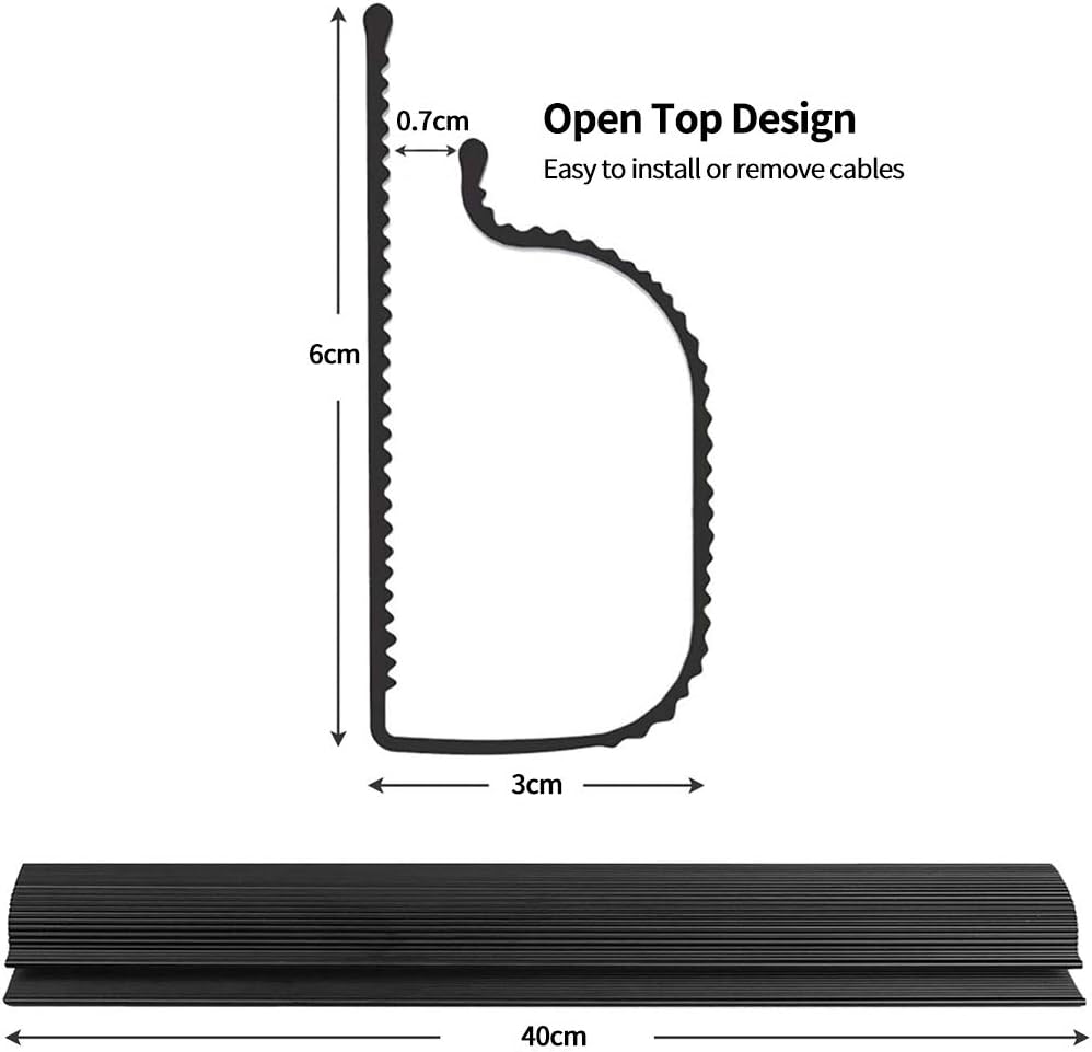 J Channel Cable,J Channel Cable Raceway kit for Home and Office ...
