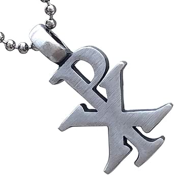 CHI-RHO Símbolo Constantino Joyería Cristiana Monograma Christogram XP ...