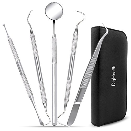 Amazon.com: Dentist Tools By DigHealth – Set Of Dental Hygiene Kit ...