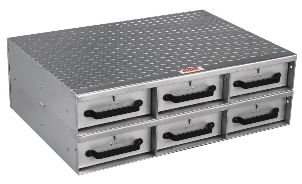 Amazon.com: Jobox 1406980 6-Drawer Short Floor Heavy-Duty Aluminum ...