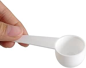 Amazon.co.jp: Plastic Measuring Spoons Coffee Sugar Protein Powder ...