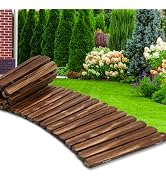 Amazon.com : FURNDOOR Roll-Out Garden Pathway Curved - 7 FT Outdoor ...