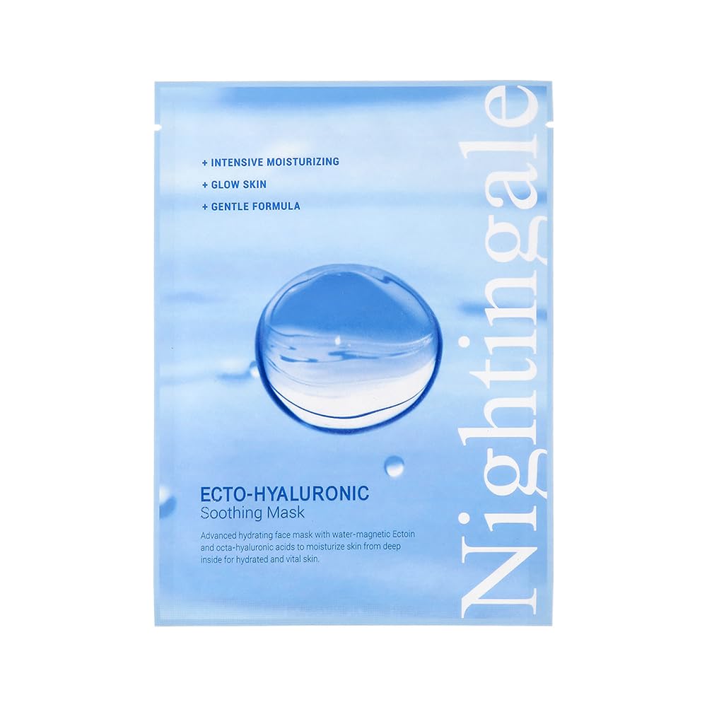 Amazon.com : Nightingale Ecto-hyaluronic Soothing Mask, Hyaluronic Acid ...