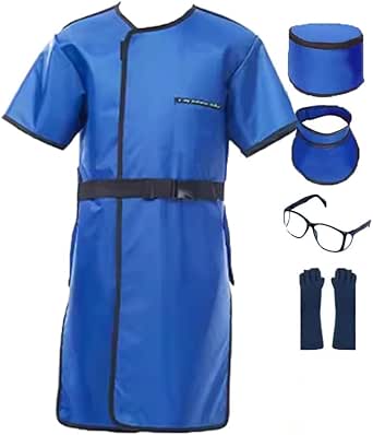 Amazon.com: Lead Apron 5-piece X-ray Lead Apron Set, Adult Lead ...
